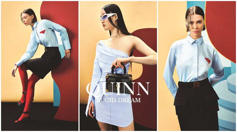 QUINN เปิดตัวคอลเลกชั่น ‘LUCID DREAM’ จากสุนทรียศาสตร์บนผืนผ้าใบ สู่ ...
