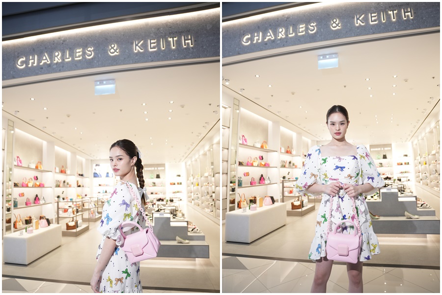 แอลลี่ อชิรญา นิติพน พาชมร้าน CHARLES & KEITH สาขาเมกาบางนา ครั้งแรกหลังจากประกาศเป็นสมาชิกคนแรก ...