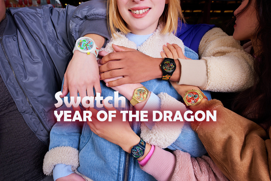 Swatch เผยโฉม YEAR OF THE DRAGON คอลเลกชั่นดีไซน์สุดโดดเด่นฉลองปีมังกร ...